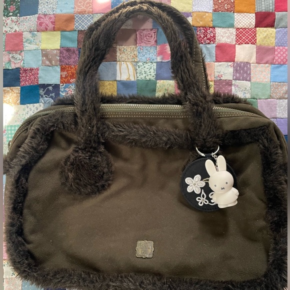 Anna Sui | Bags | Anna Sui Green Suede Bag | Poshmark